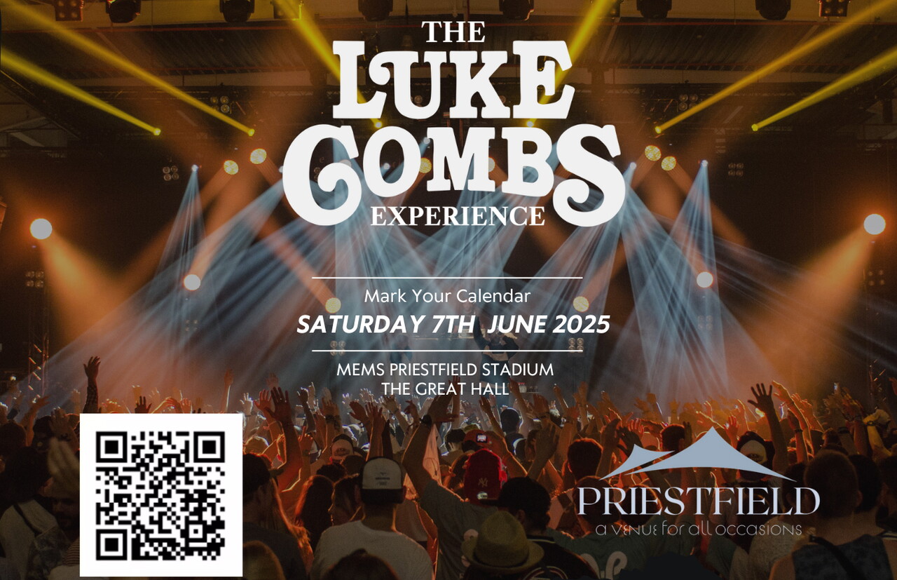 The Luke Combs experience is coming to MEMS Priestfield Stadium ...