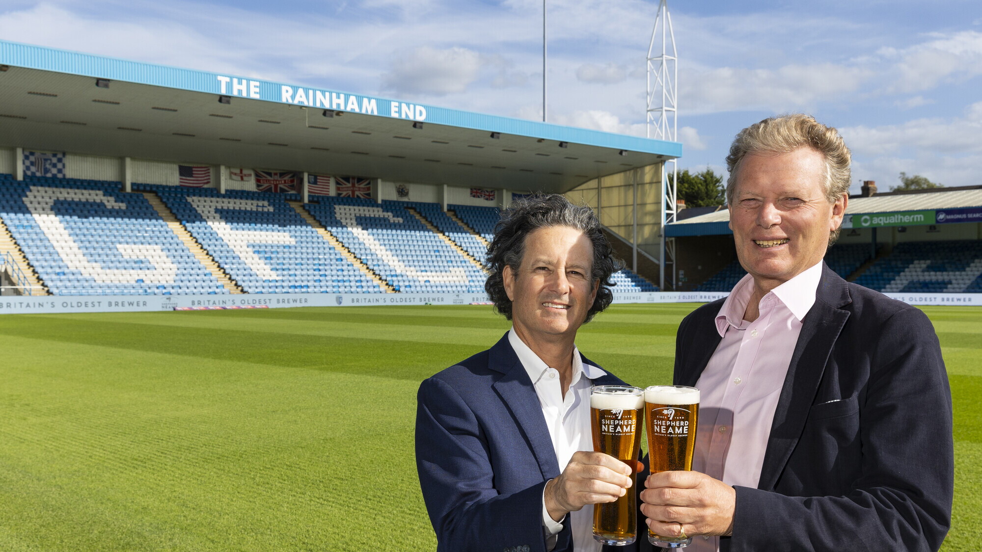 Shepherd Neame kicks off new partnership deal with the Gills ...