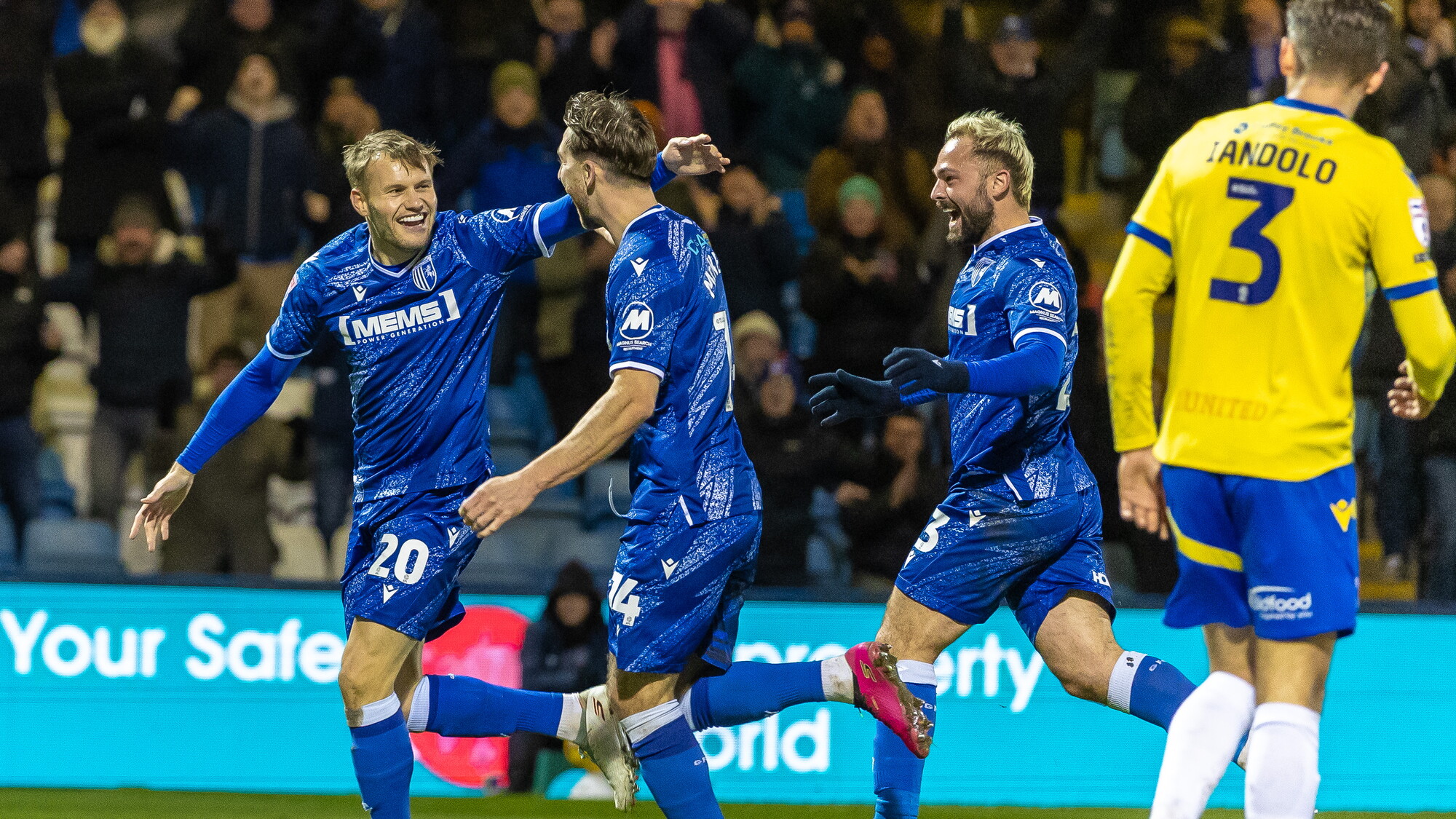 Robbie McKenzie wins Goal of the Month for December | Gillingham F.C.